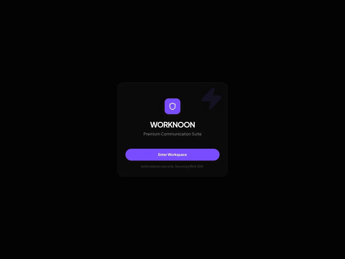 WorkNoon Chat Platform