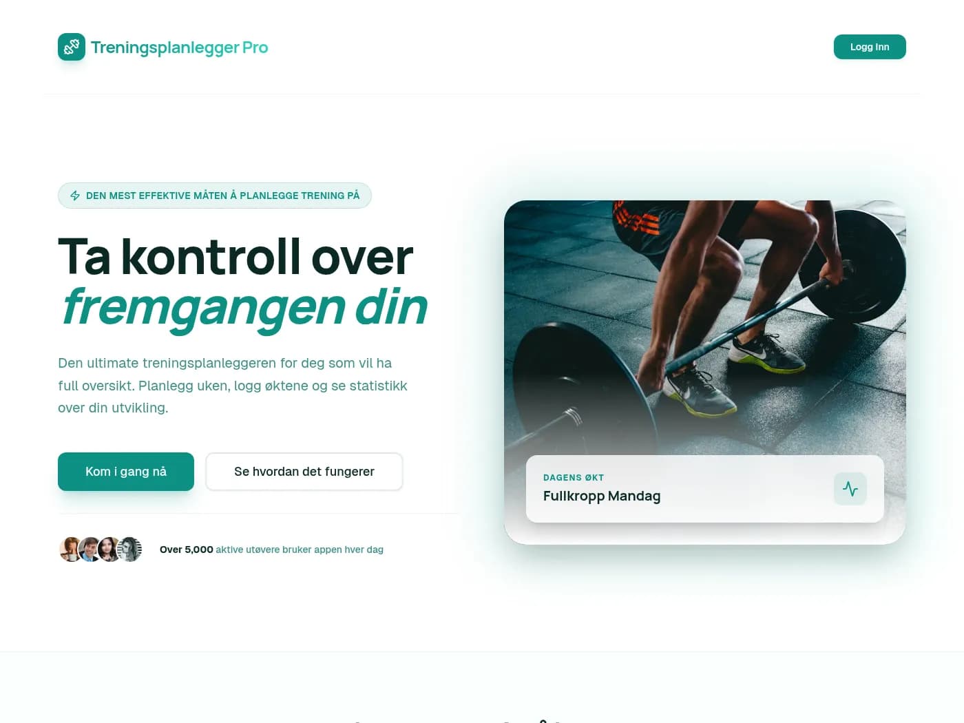 Treningsplanlegger Pro