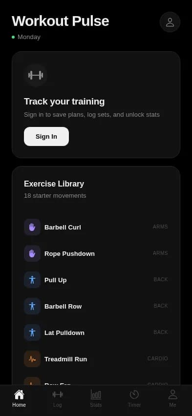 Workout Pulse