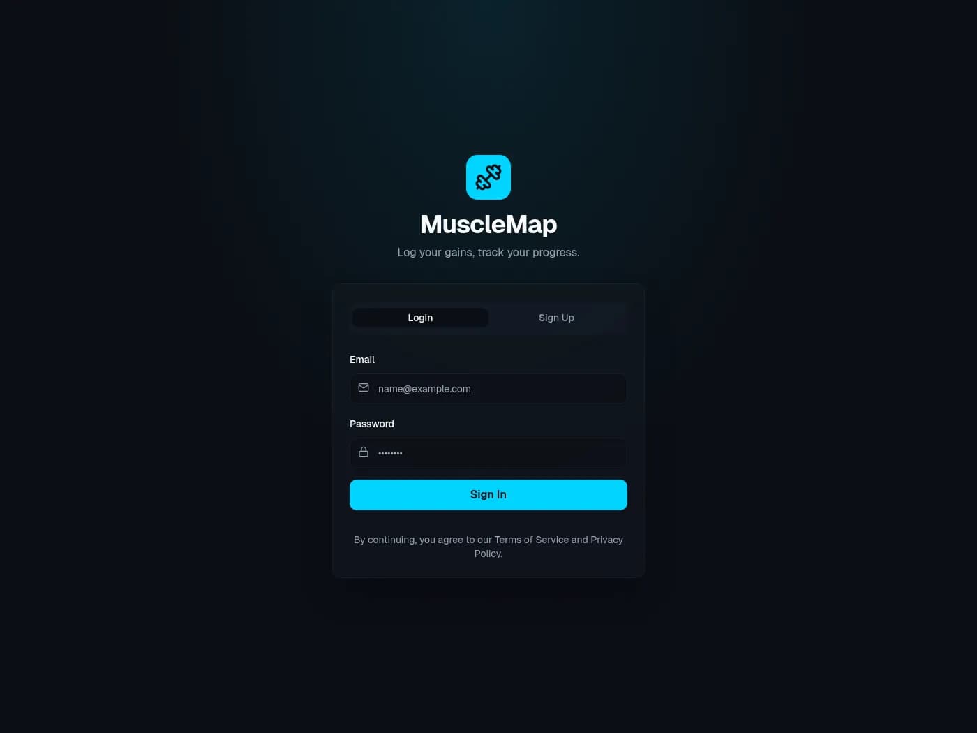 MuscleMap Tracker
