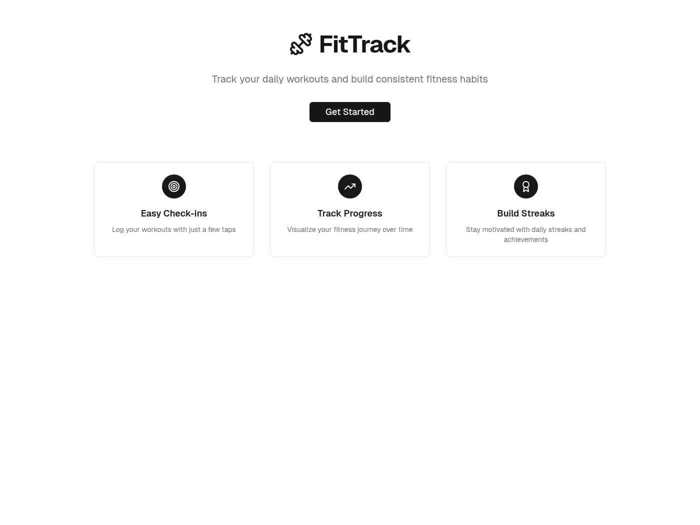 FitTrack App