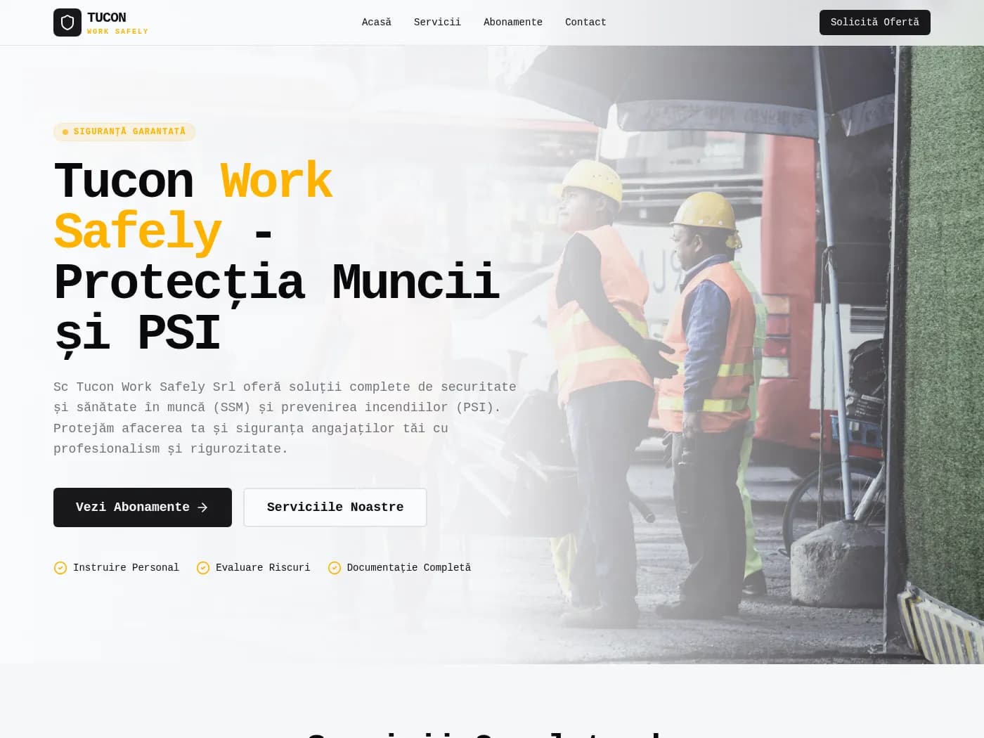 WorkSafe Service Site