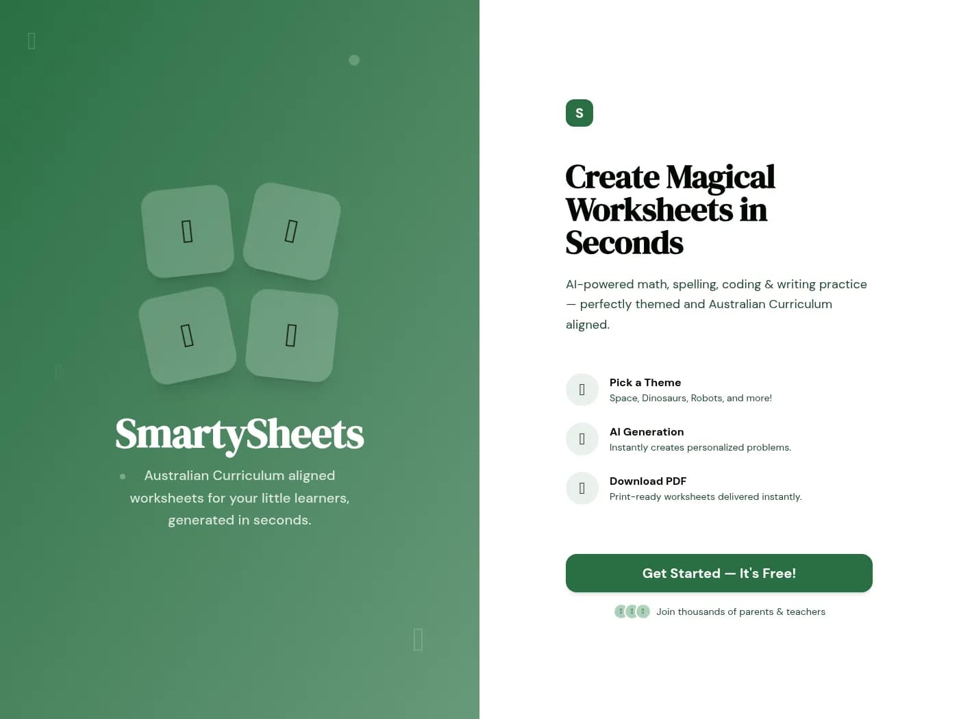 SmartySheets Generator
