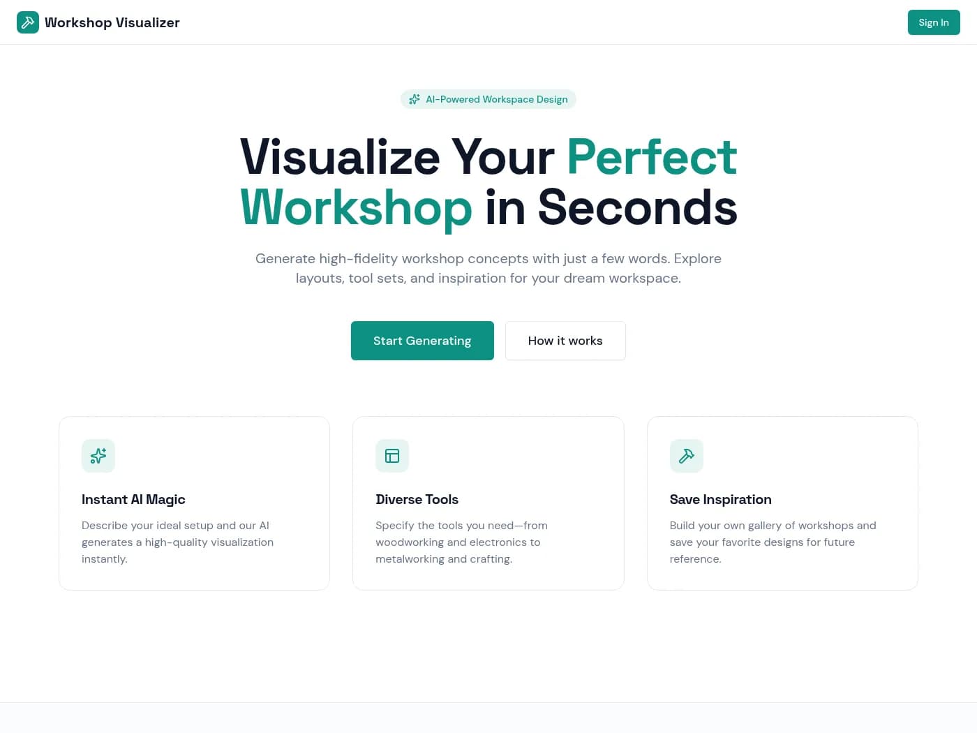 Workshop Visualizer