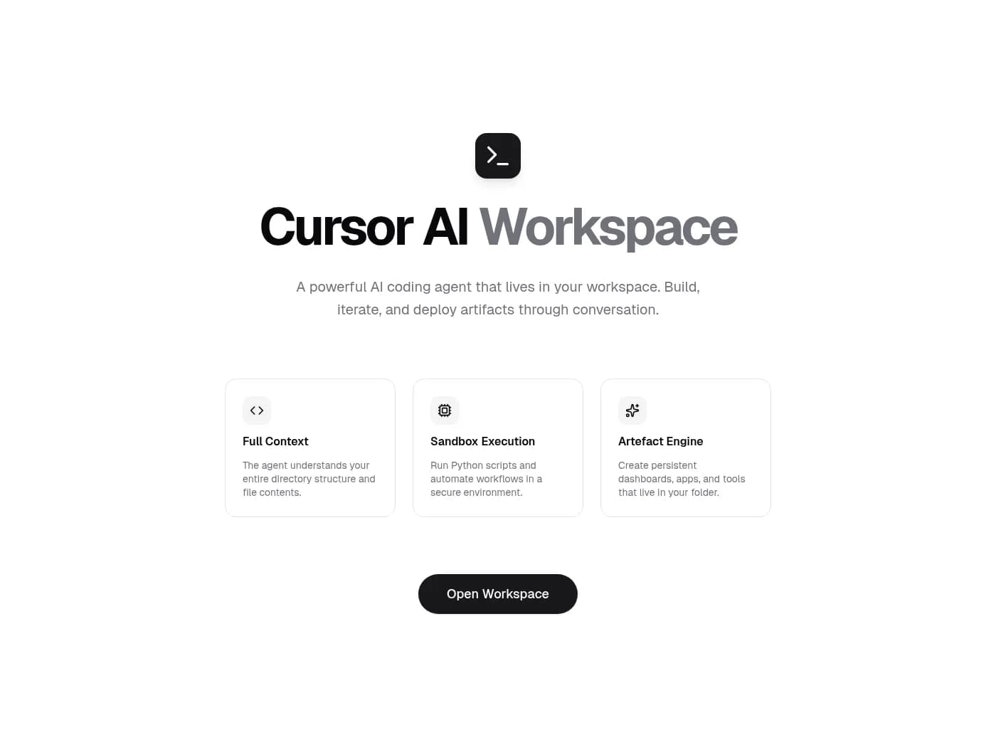 Cursor AI Workspace Agent