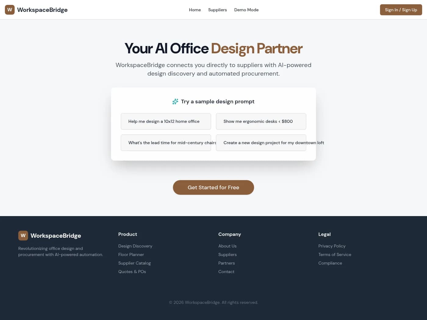 WorkspaceBridge AI SaaS