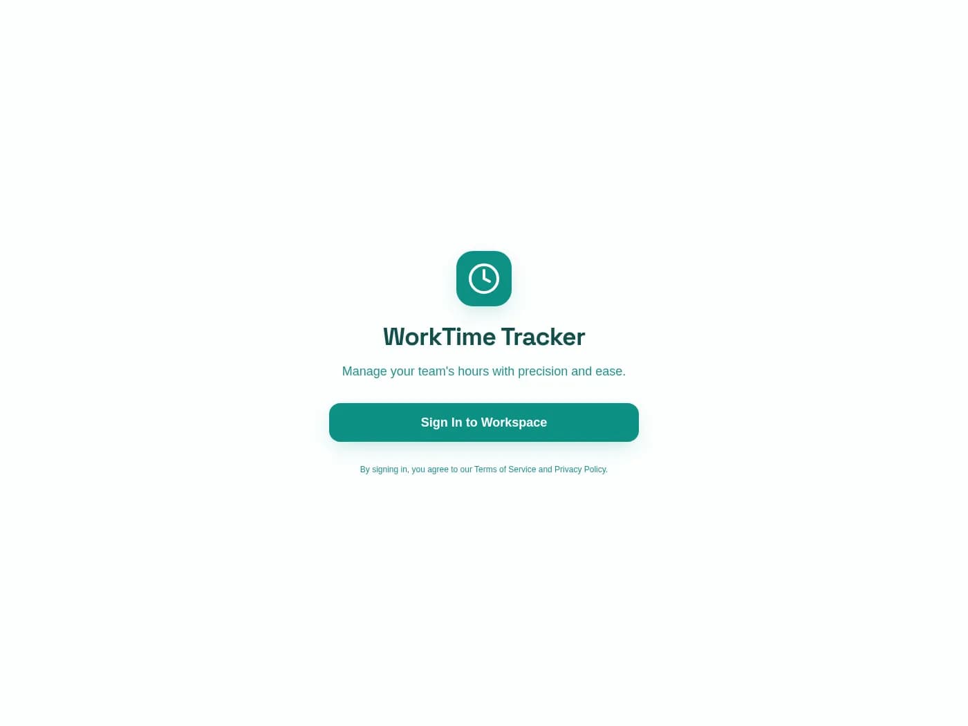 WorkTime Tracker