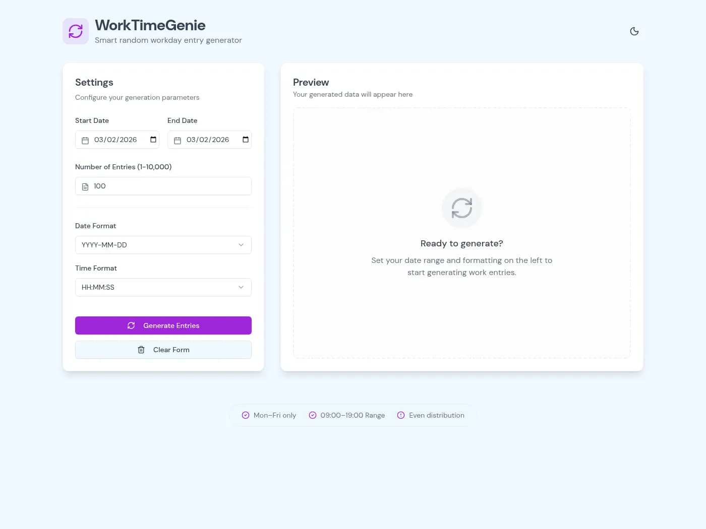 WorkTimeGenie