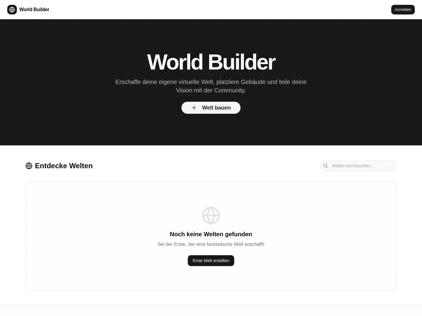 World Builder App