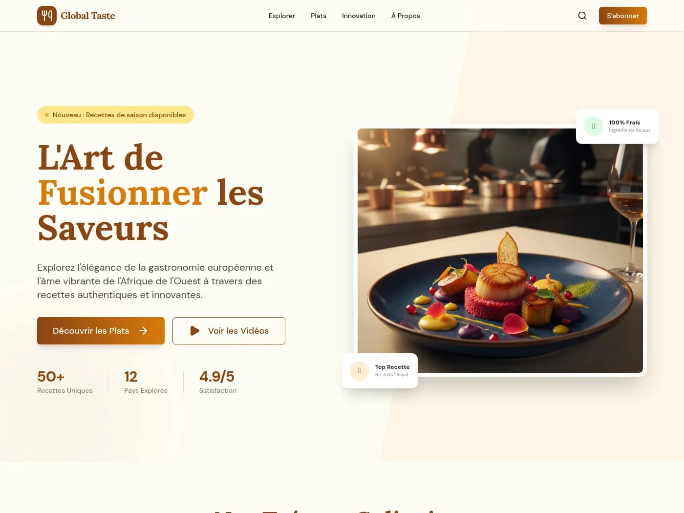 Global Taste Explorer