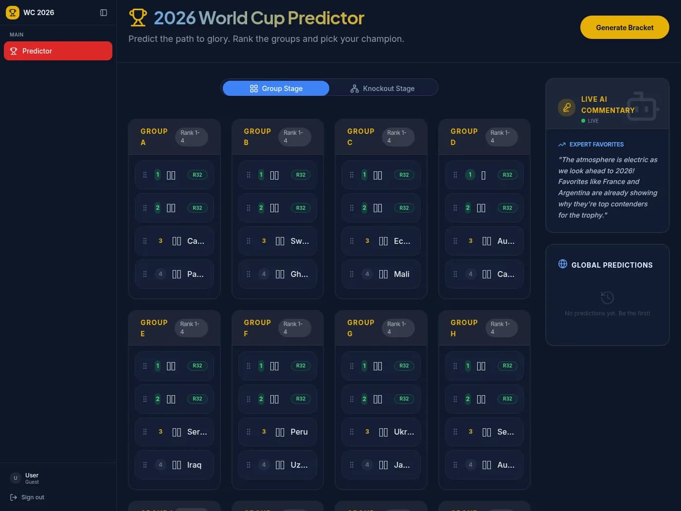 World Cup Predictor