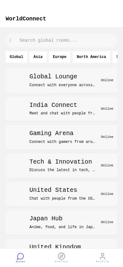WorldConnect Messenger