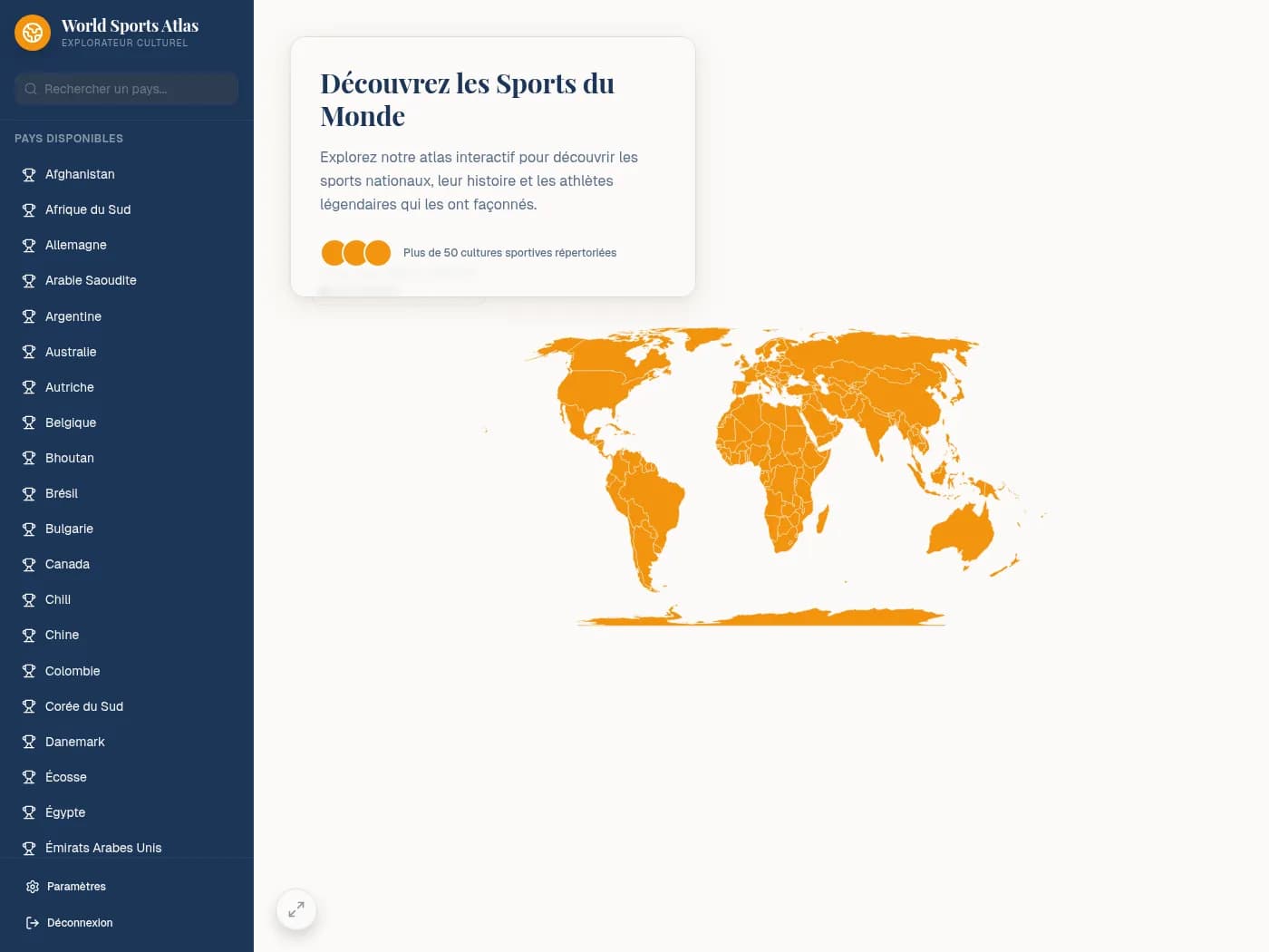 World Sports Atlas