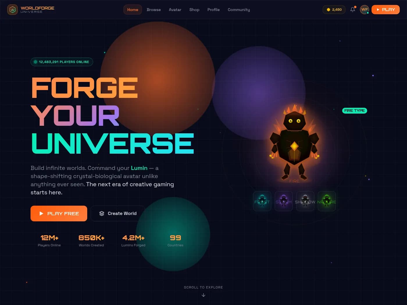 WorldForge Universe
