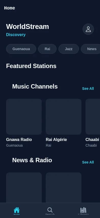 WorldStream Radio App