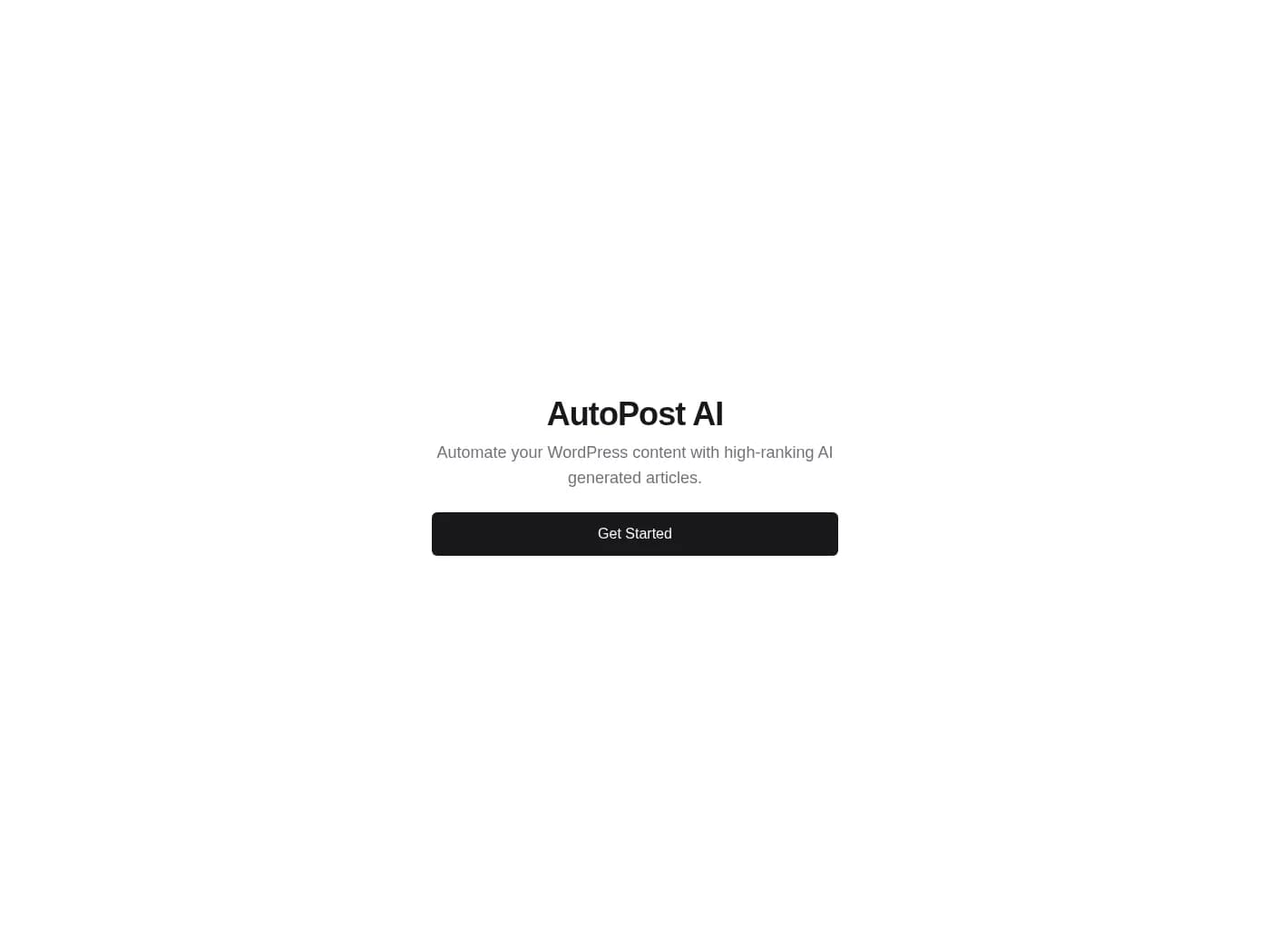 AutoPost AI Agent