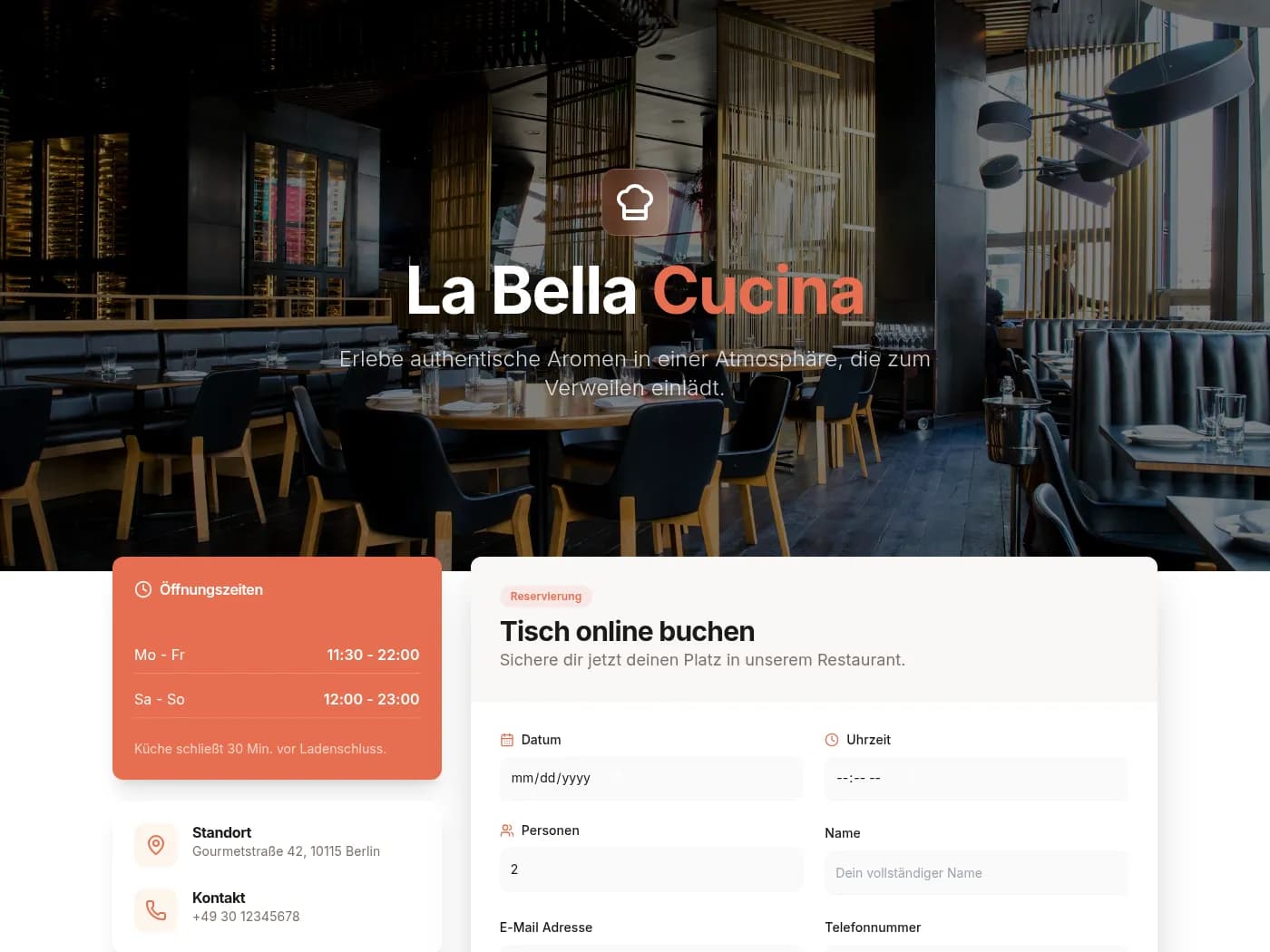 Gastro Organizer Plugin