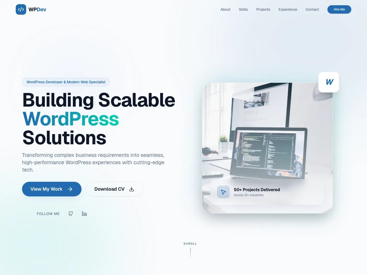 WP Dev Portfolio