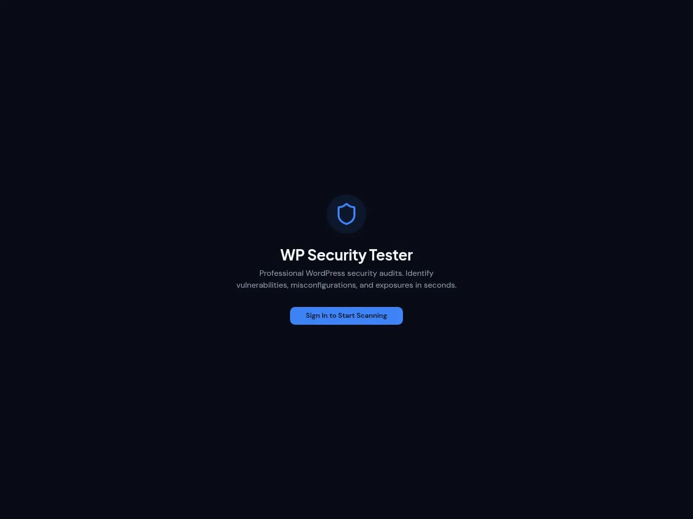 WP Security Tester