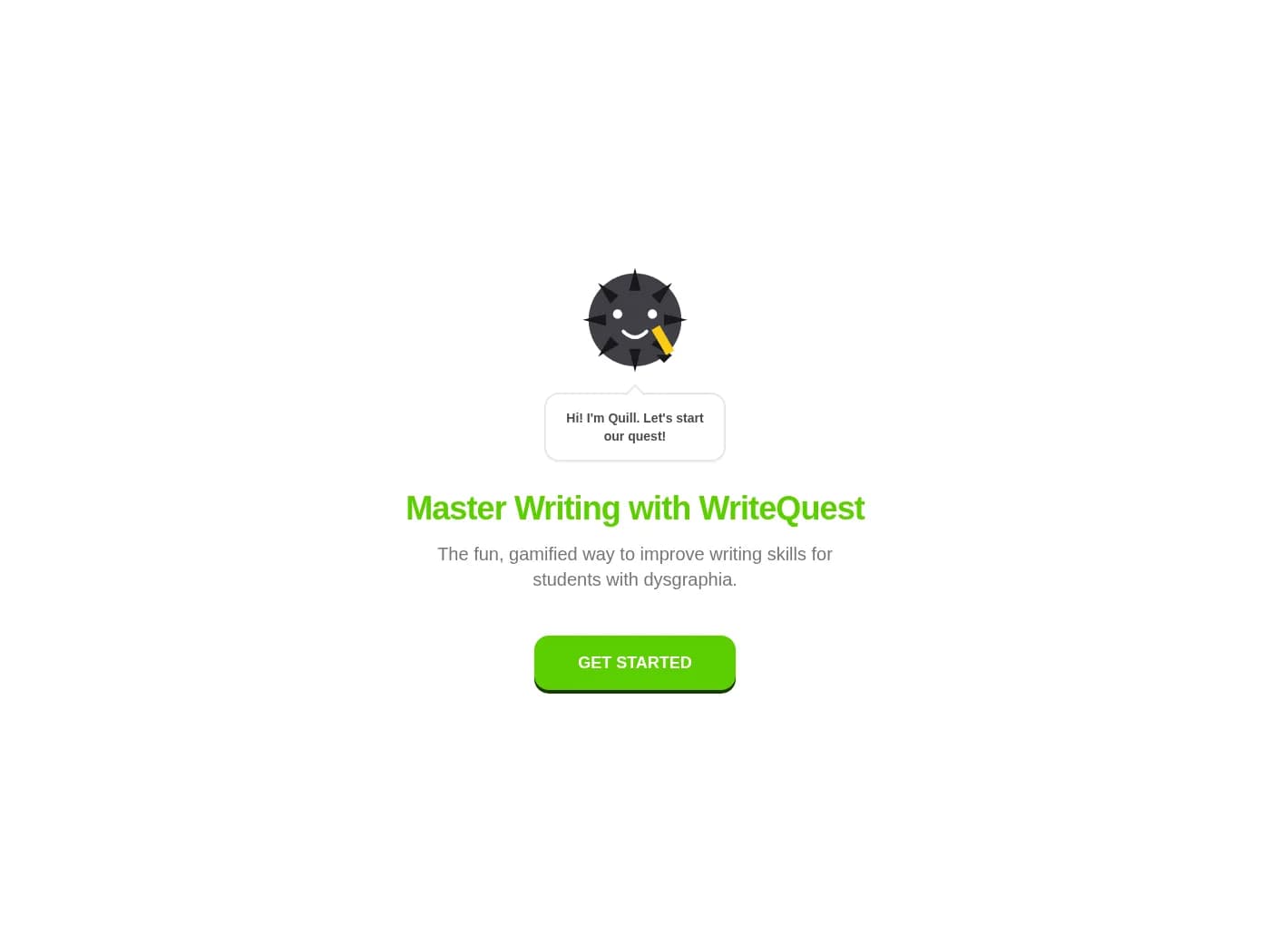 WriteQuest Learning Game