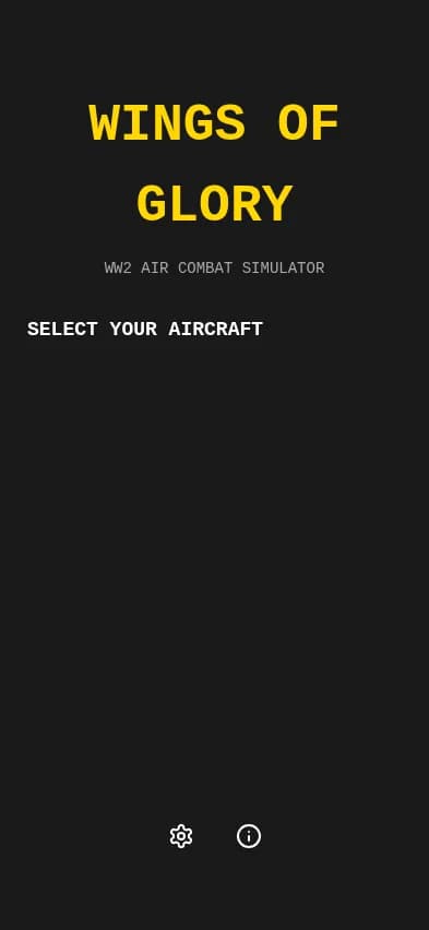 WW2 Flight Simulator Game