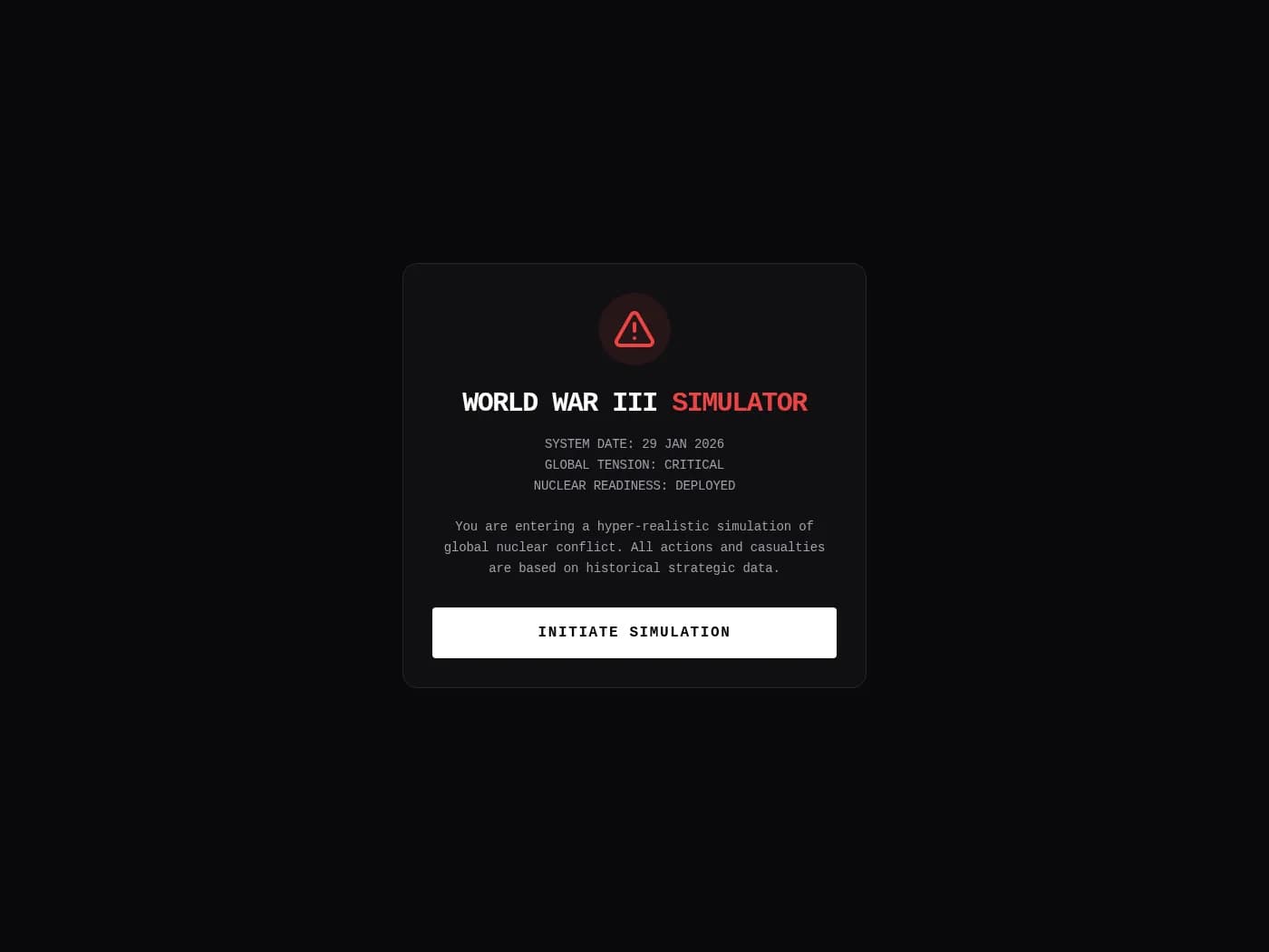 WW3 Simulation Atlas