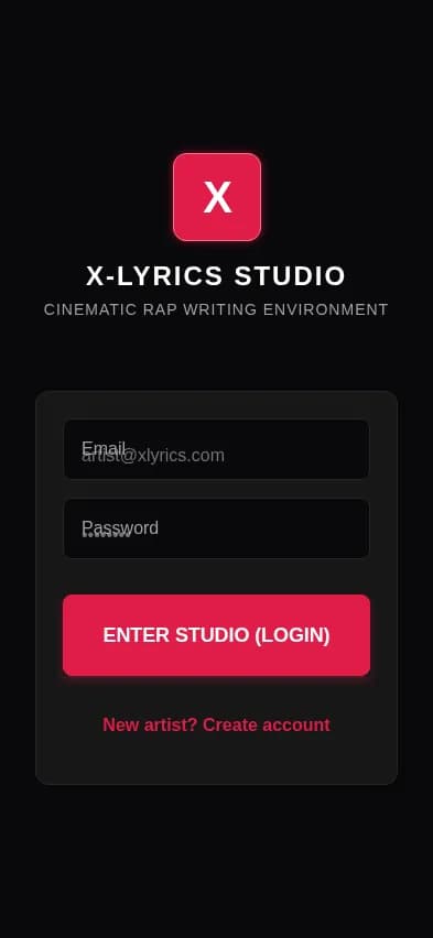 X-LYRICS Studio