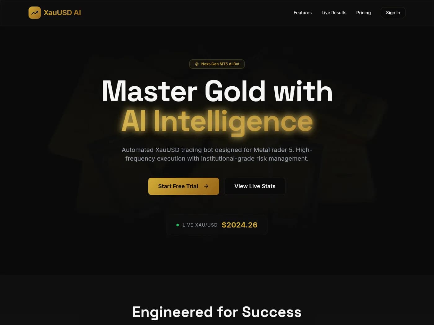 XauUSD AI Trading Bot