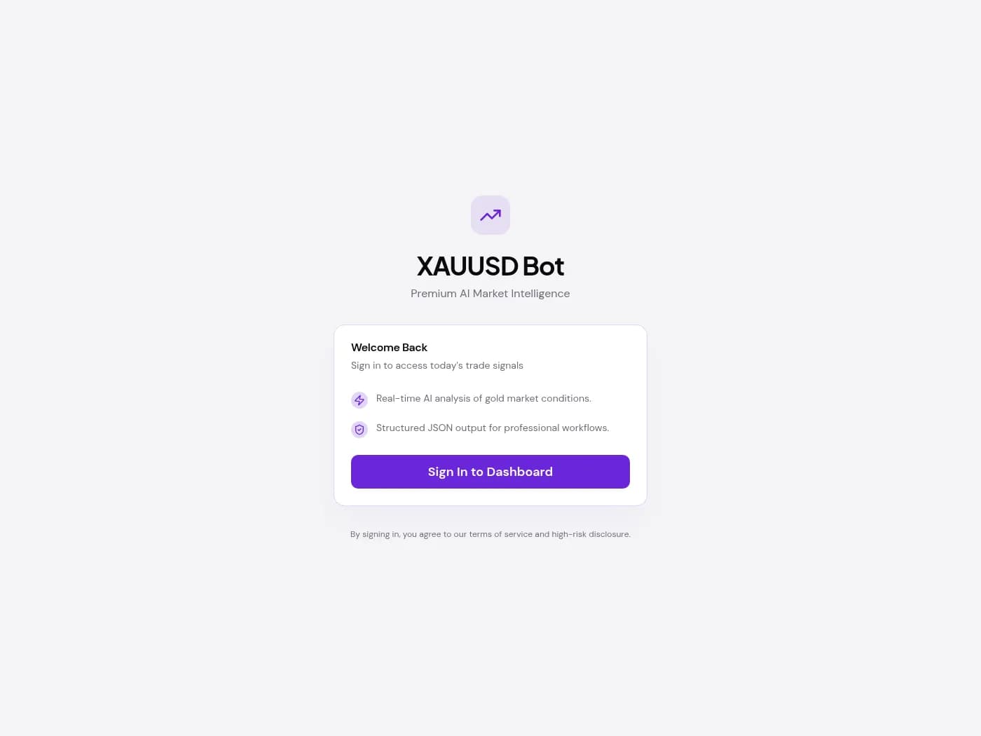 XAUUSD Trade Bot
