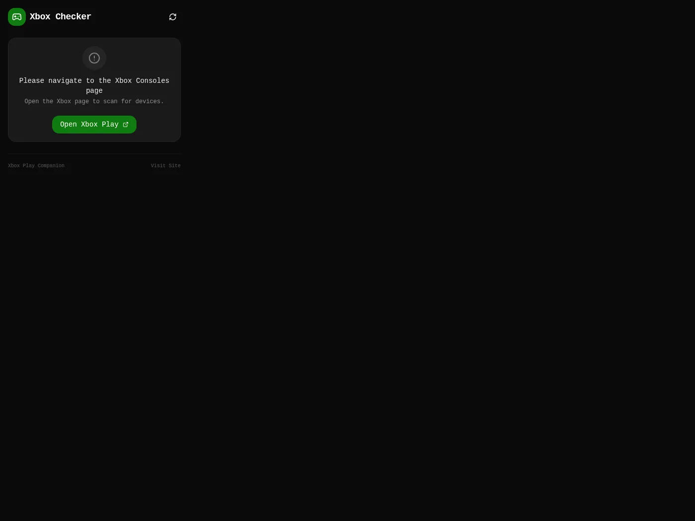 Xbox Console Checker