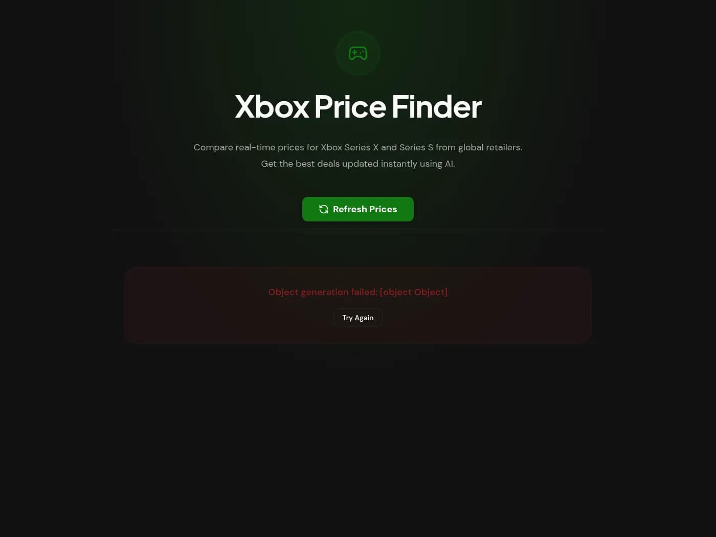 Xbox Price Finder