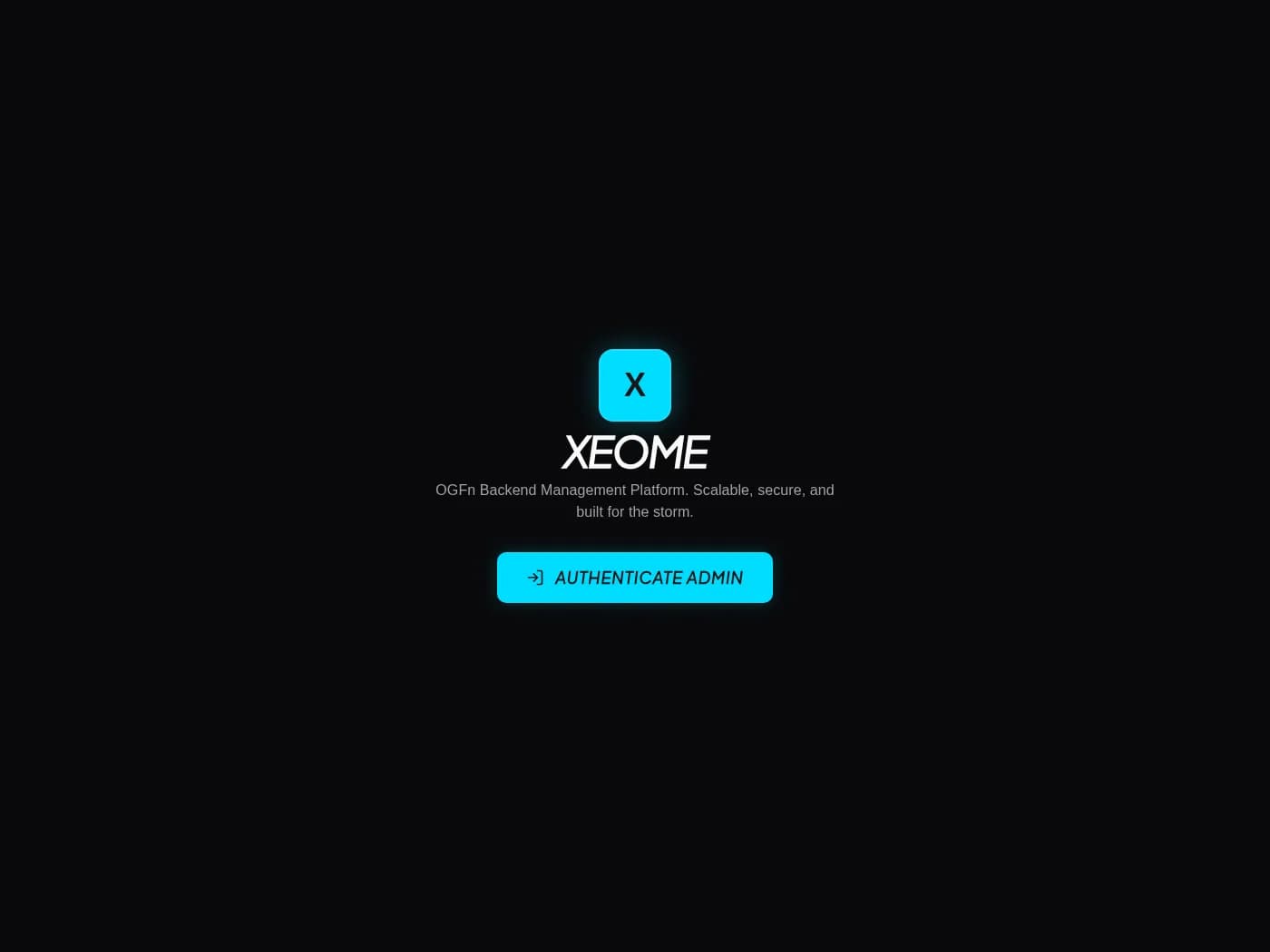Xeome Backend Core