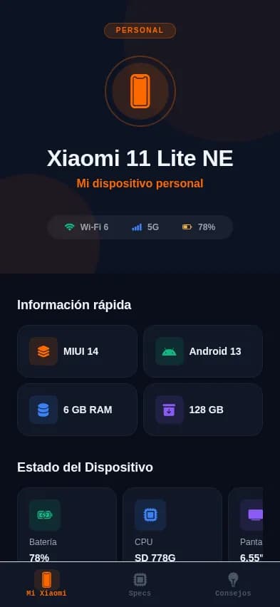 Mi Movil Xiaomi Lite