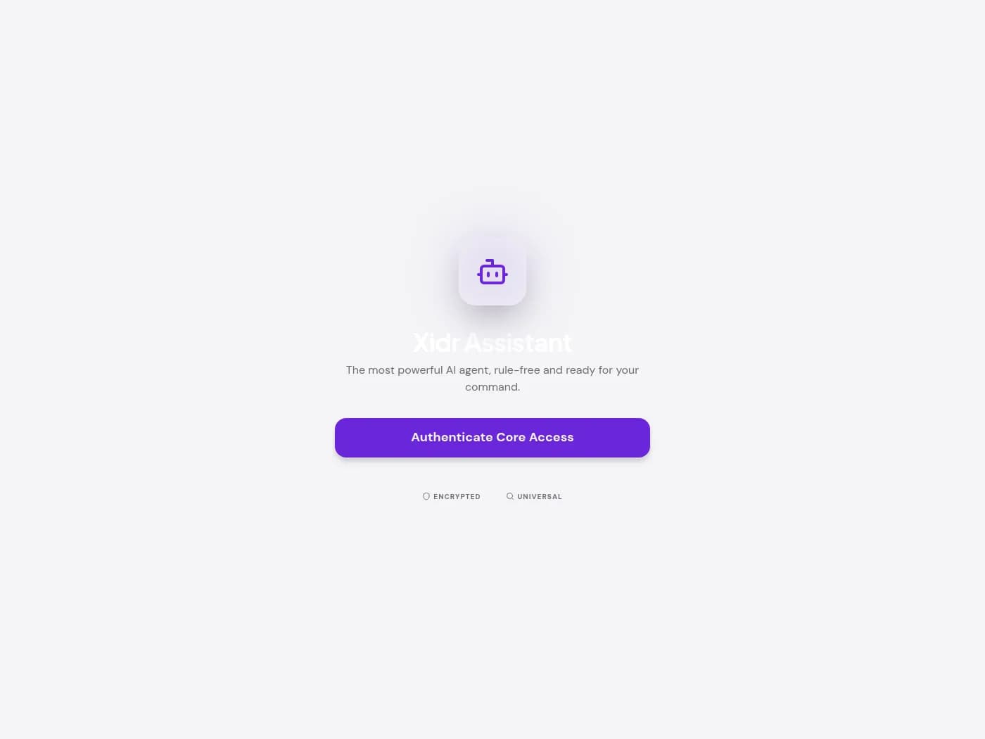 Xidr AI Assistant