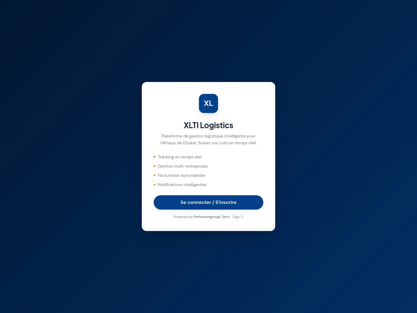 XLTI Logistics Platform