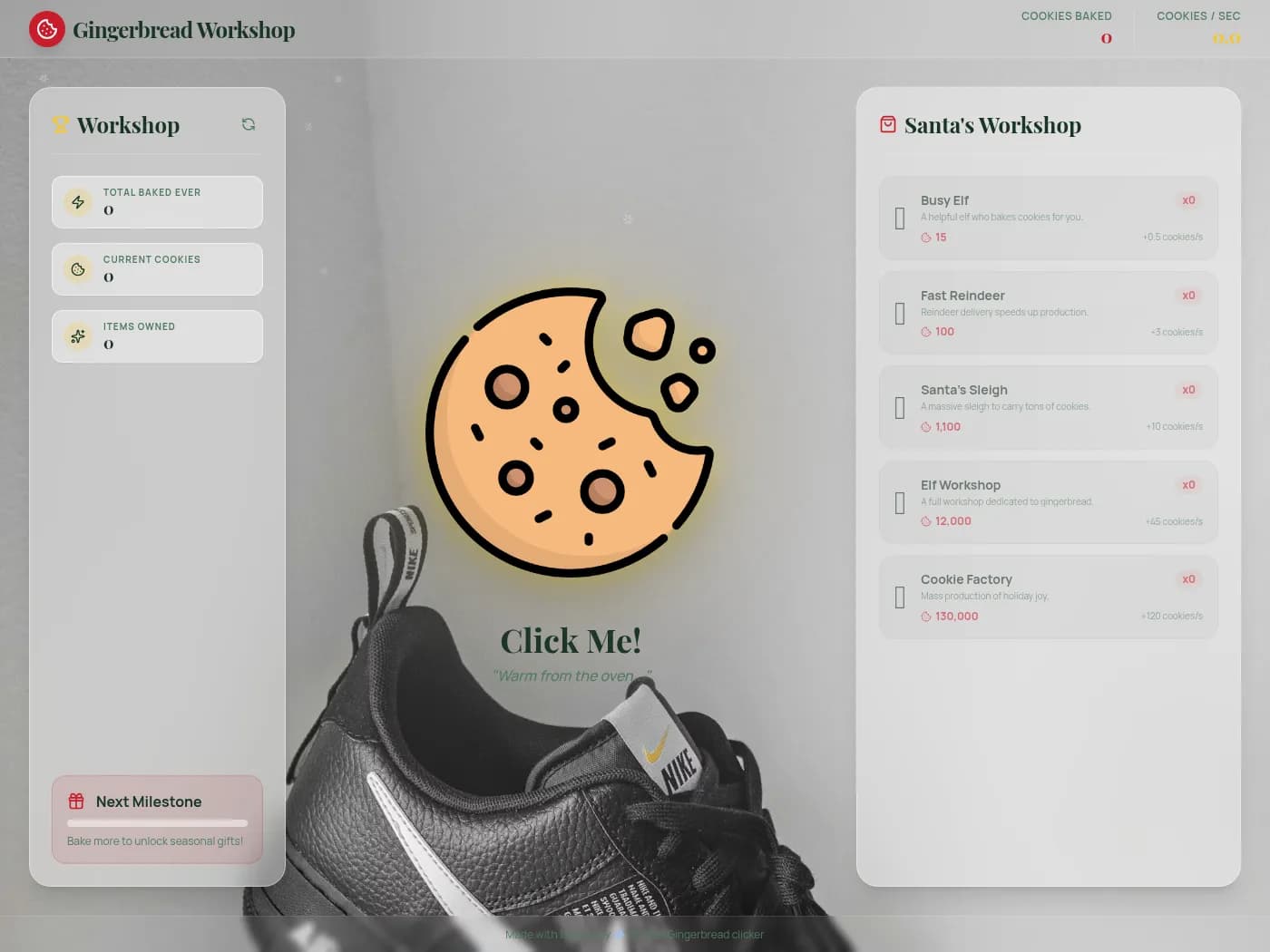 Christmas Cookie Clicker