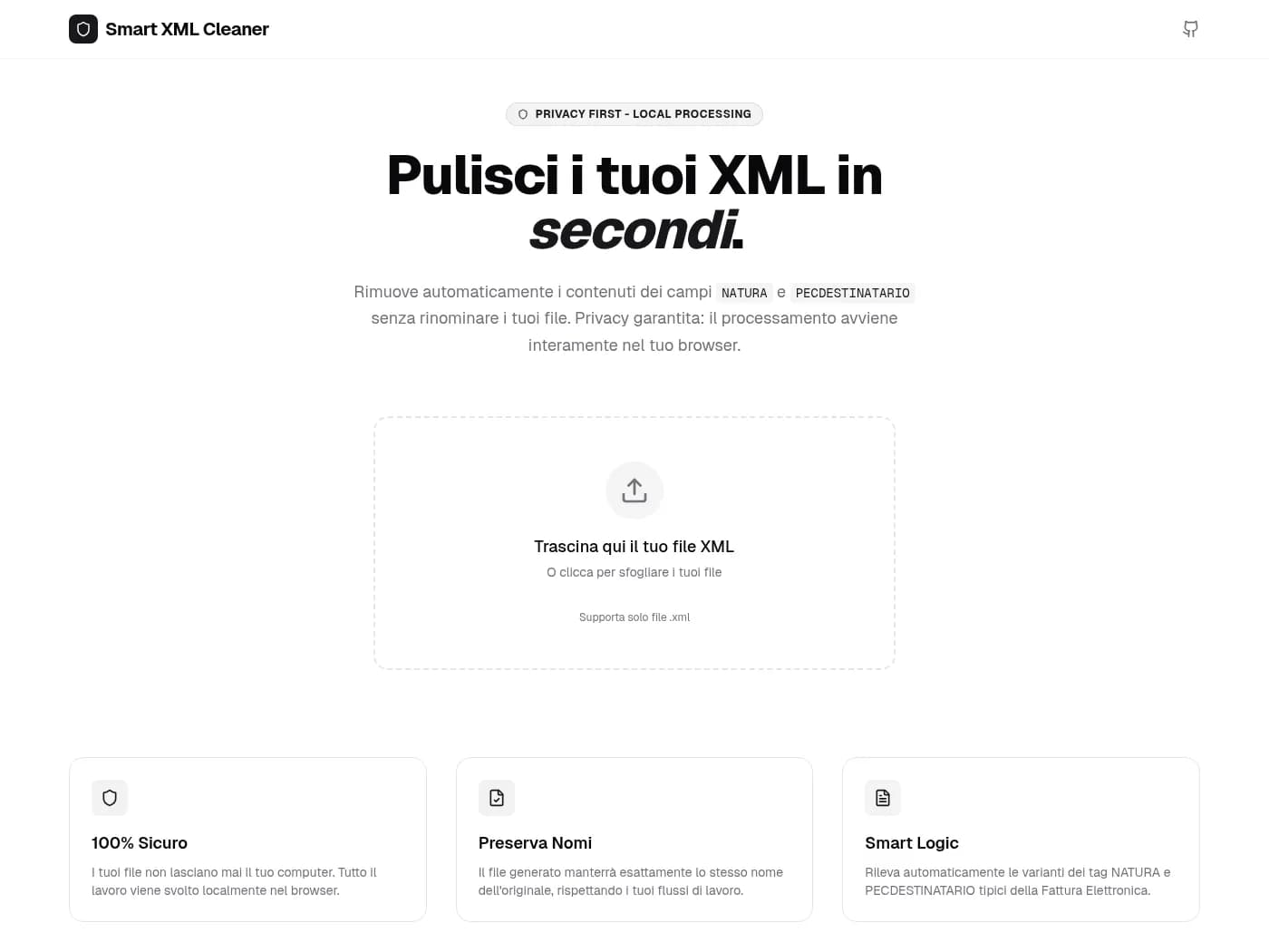 Smart XML Cleaner