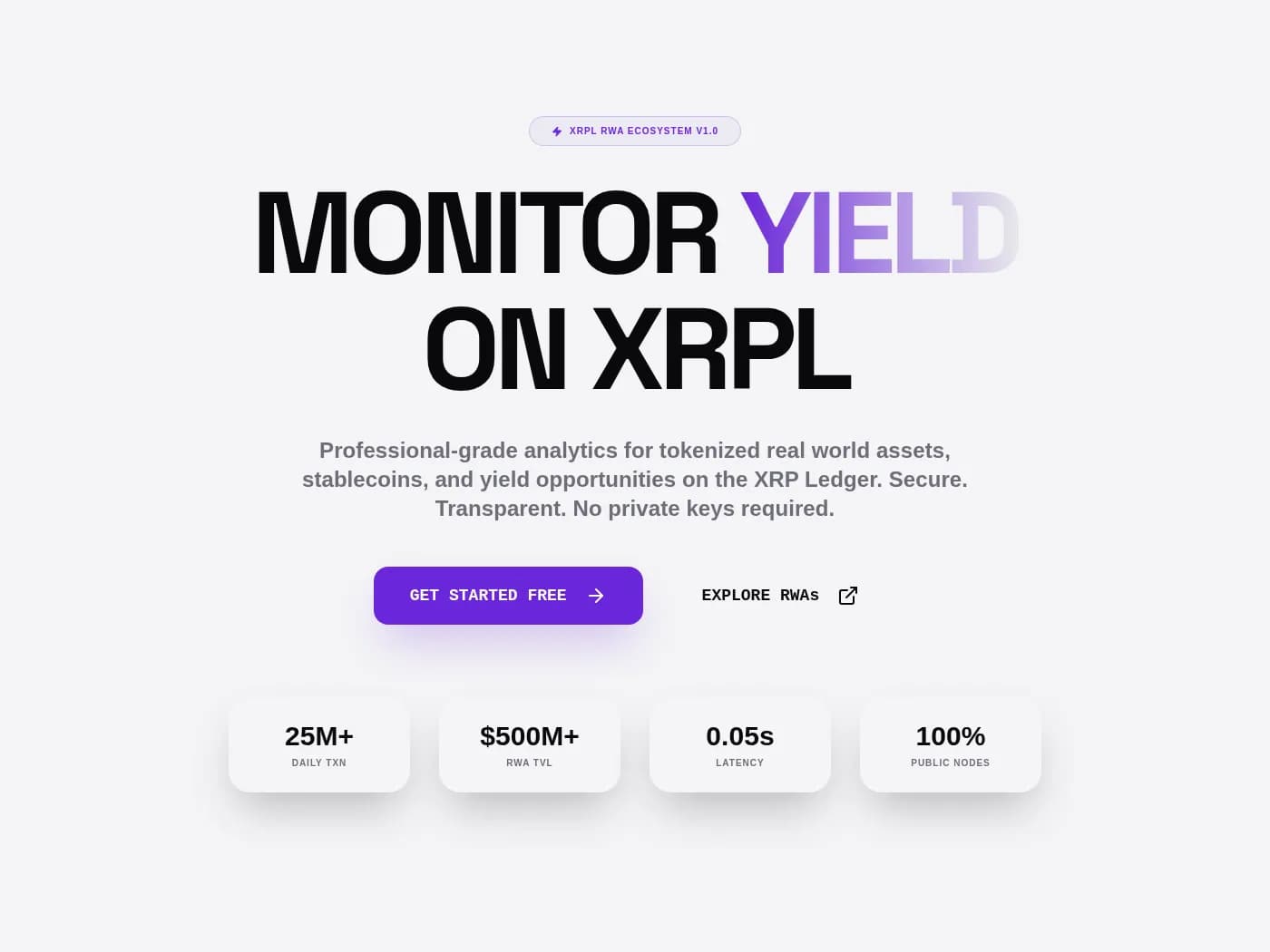 XRPL RWA Hub