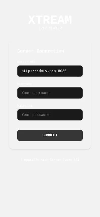 Xtream IPTV Player