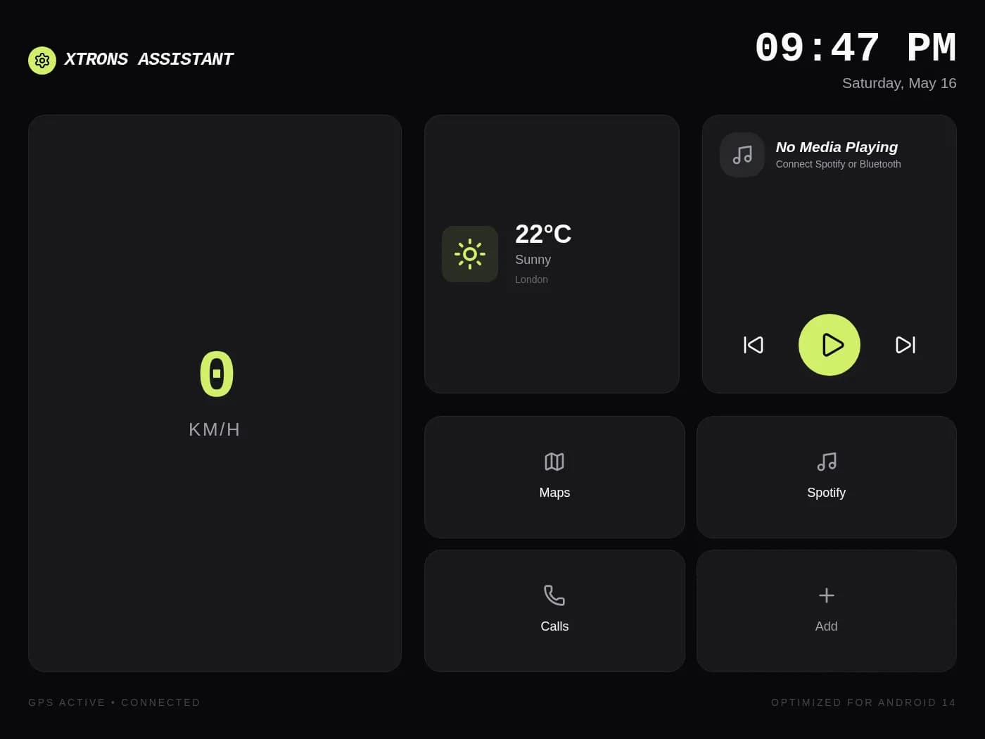 Xtrons Head Unit Assistant