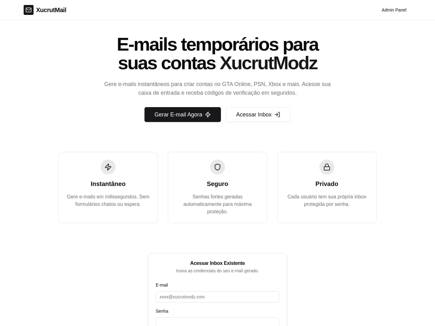 XucrutMail Console