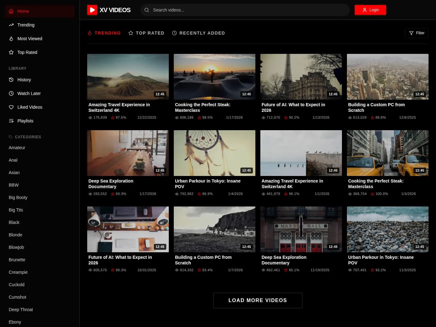 XVideos Clone