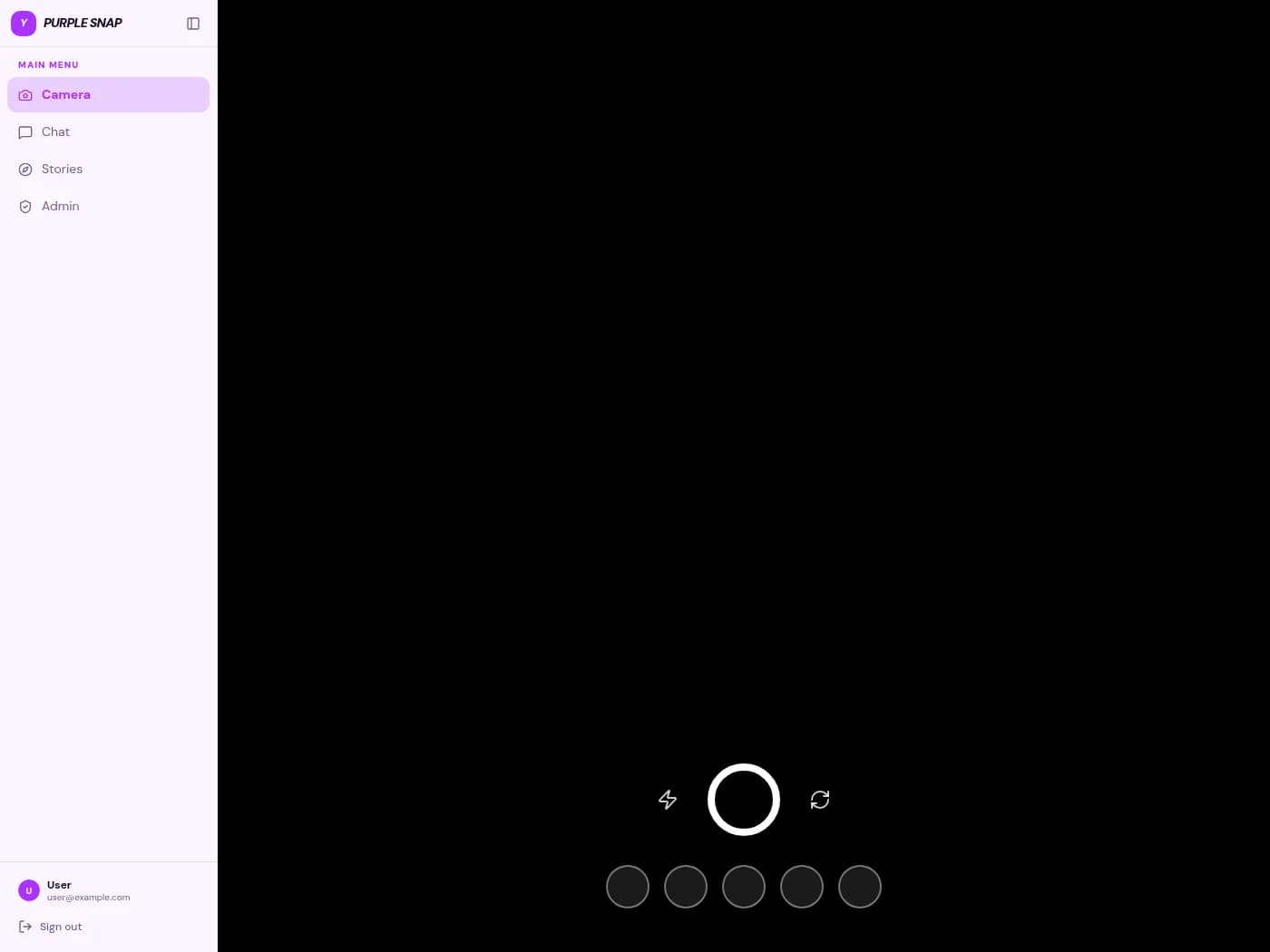 Y Purple Snap
