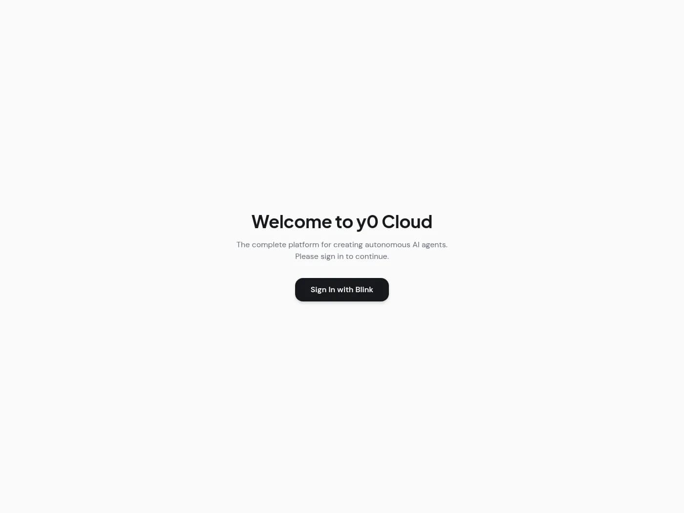 Y0 Blink Cloud Deploy