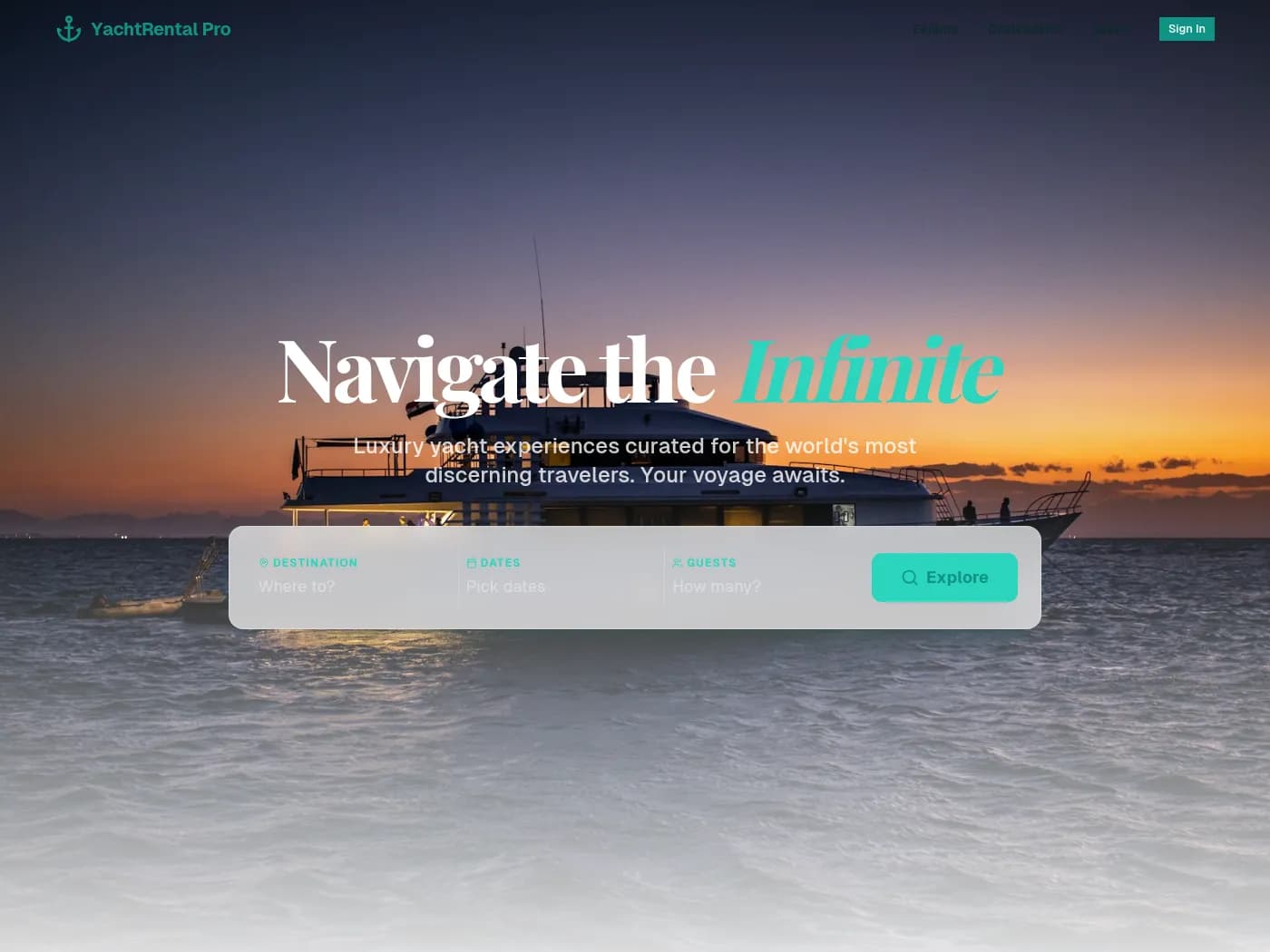 YachtRental Pro