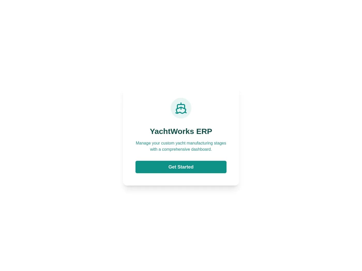 YachtWorks ERP