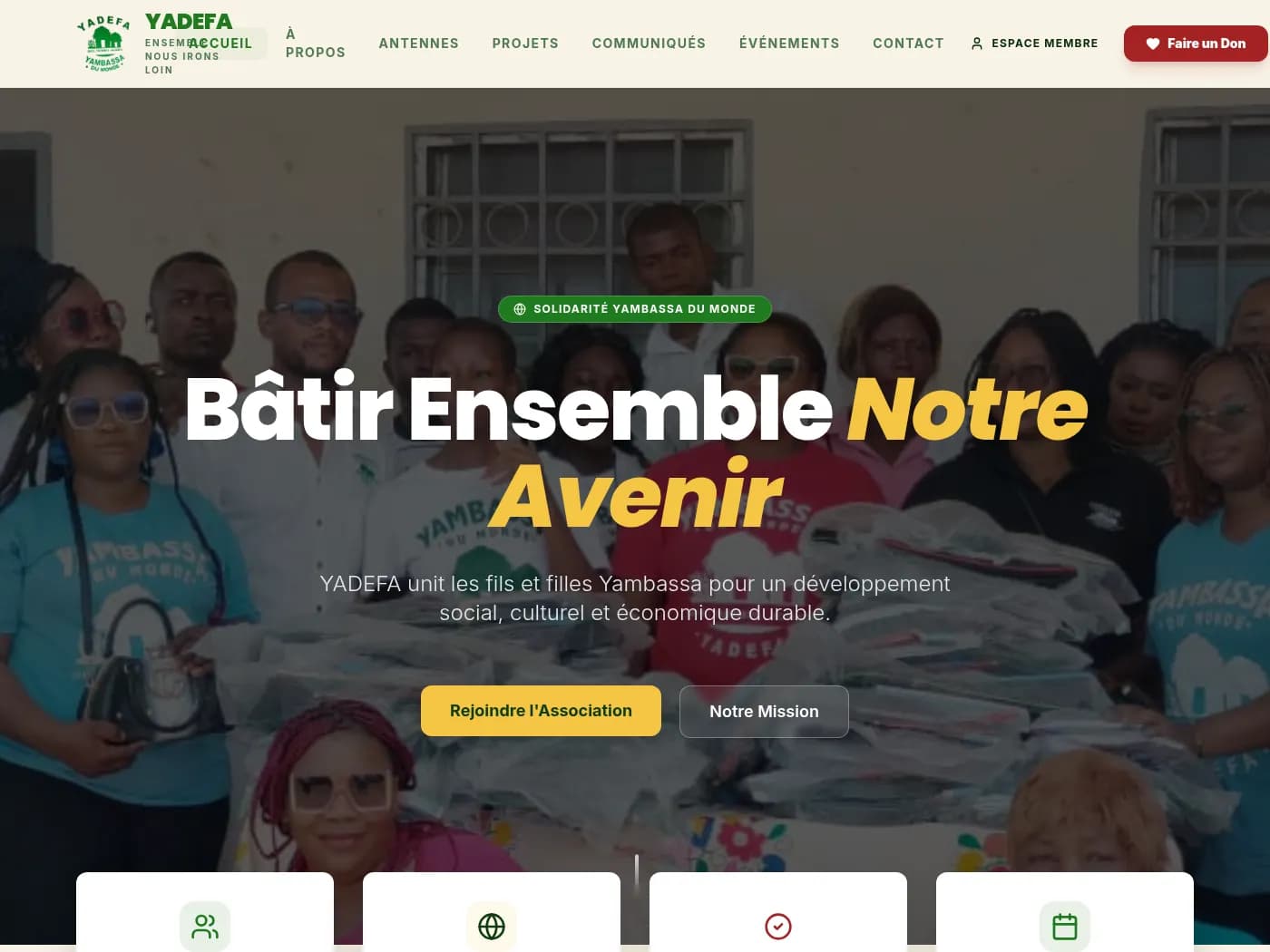 YADEFA Association Site