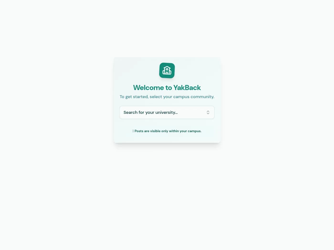 YakBack Campus Network