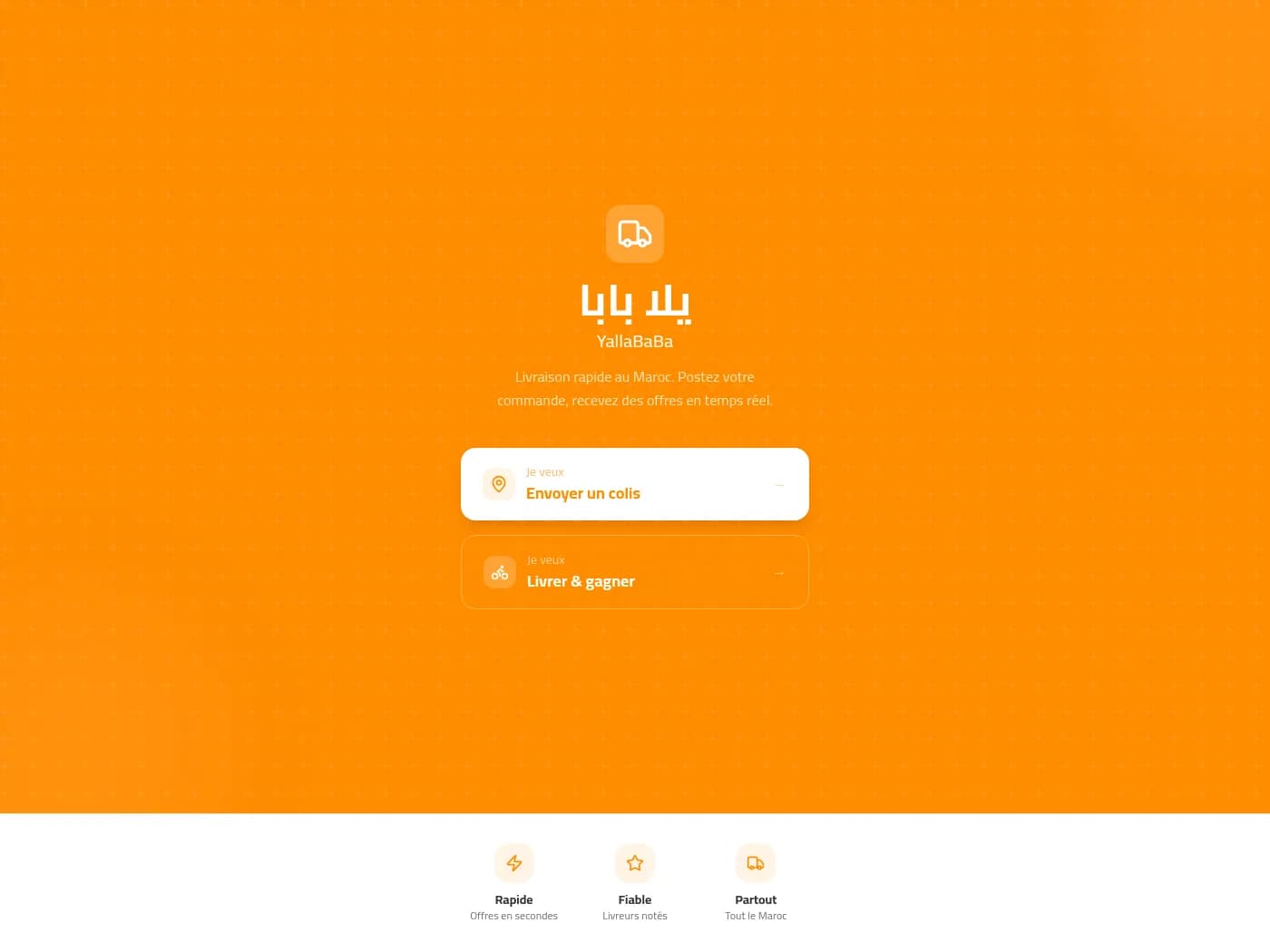YallaBaBa Delivery Bidding