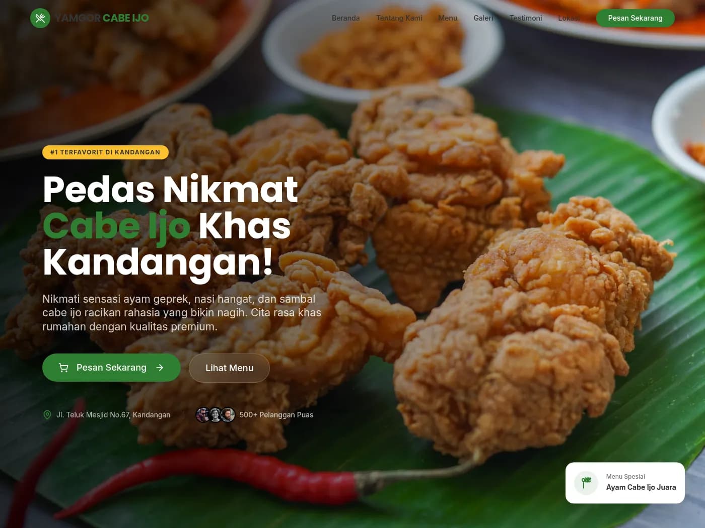 Yamgor Cabe Ijo Website